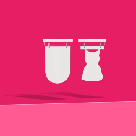 Hängekarton Freiform drucken für Tram & Bus | Printzessin